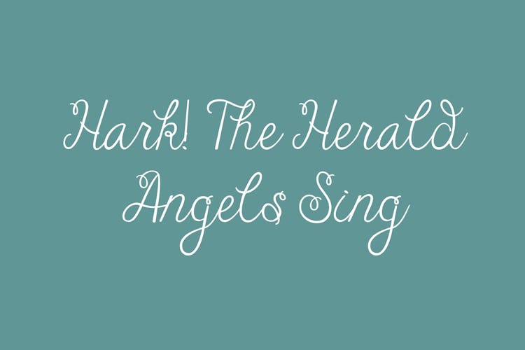 Janda Cheerful Script Font (Free) – Christmas HQ